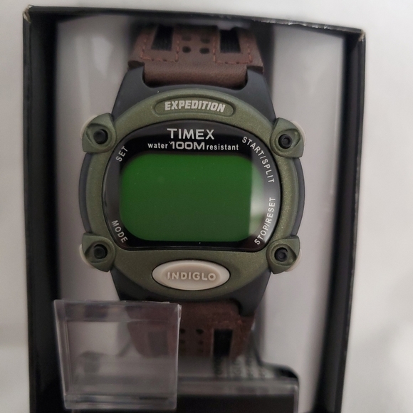 Timex | Accessories | Timex Digital Expedition Chronograph Alarm Timer Watch Indiglo Mens | Poshmark